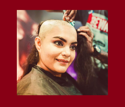 Bald and beautiful - Times of India