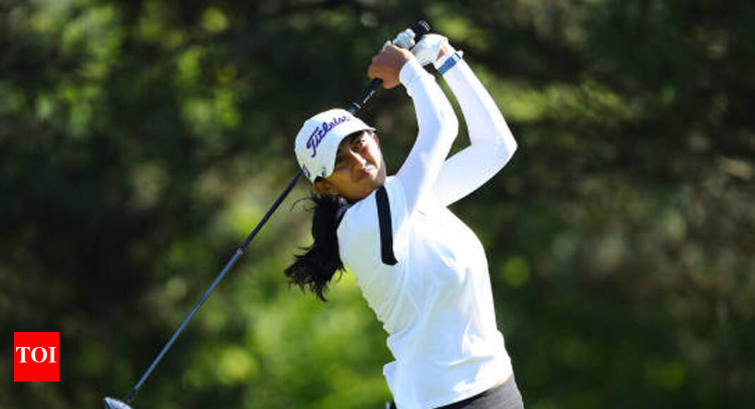 Aditi Ashok improves sharply at LPGA Mediheal | Golf News - Times of India