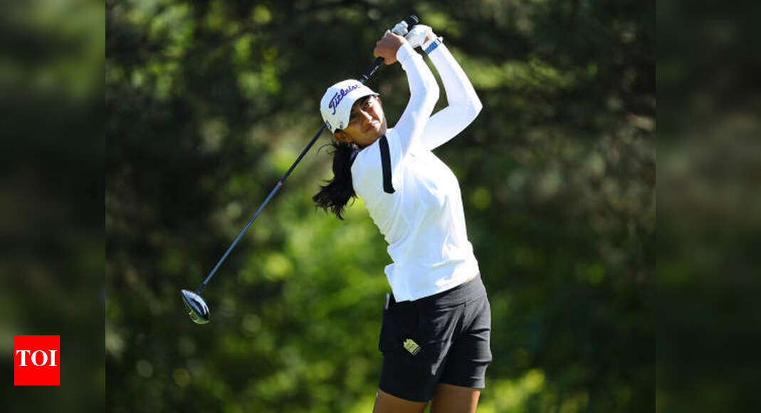 Aditi Ashok improves sharply at LPGA Mediheal | Golf News - Times of India