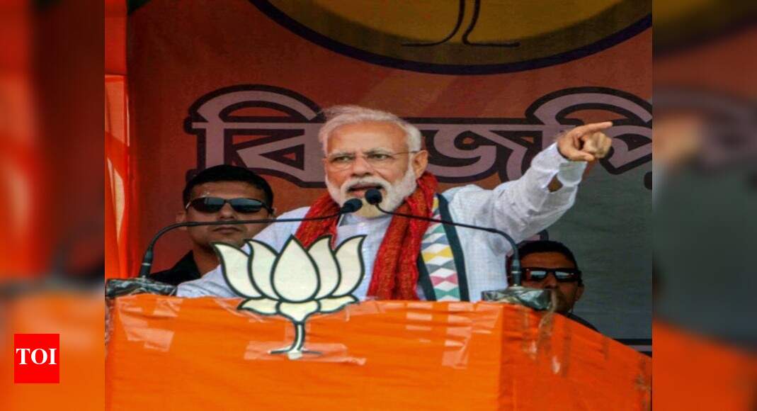 Congress alleges discrepancies in PM Modi’s affidavit - Times of India