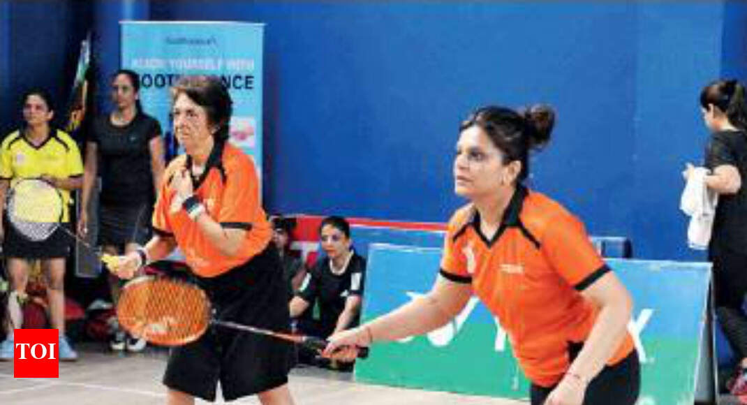 Women over 35 hold serve in this unique badminton league | Mumbai News ...