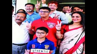 Meerut boy shares first spot with 12 toppers | Meerut News - Times of India