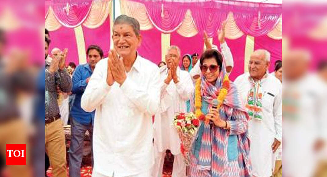 Uttarakhand Congress, BJP leaders campaign in Ambala - Times of India
