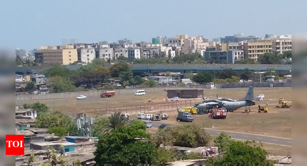 IAF aircraft overruns Mumbai runway during take off, flight operations ...