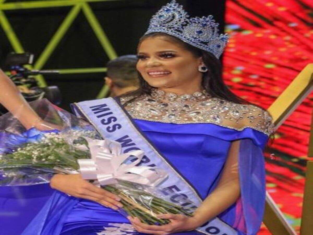 Maria Auxiliadora Idrovo crowned Miss World Ecuador 2019
