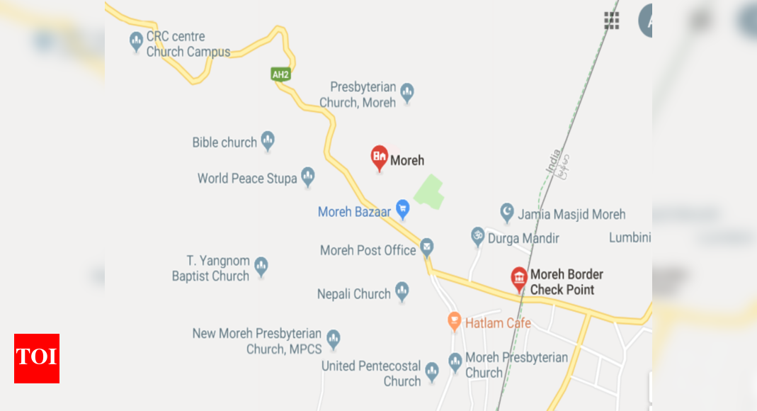 Vigil stepped up along India-Myanmar border in Manipur | India News ...