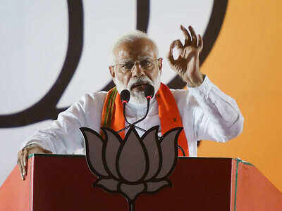 I will take your slap as a blessing, Modi tells Didi - Times of India