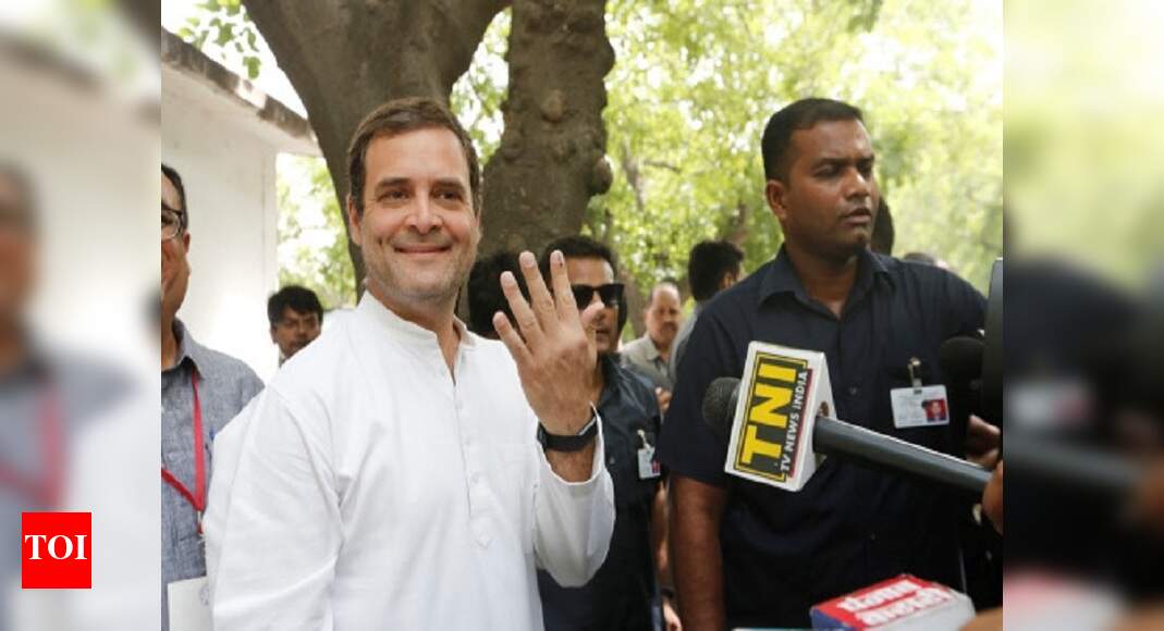 Rahul Gandhi: PM Modi used hatred in elections, we used love | - Times ...