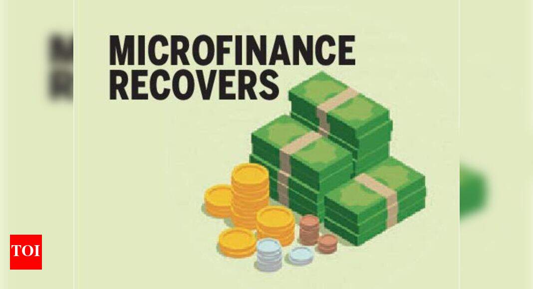 Infographic: Microfinance recovers - Times of India