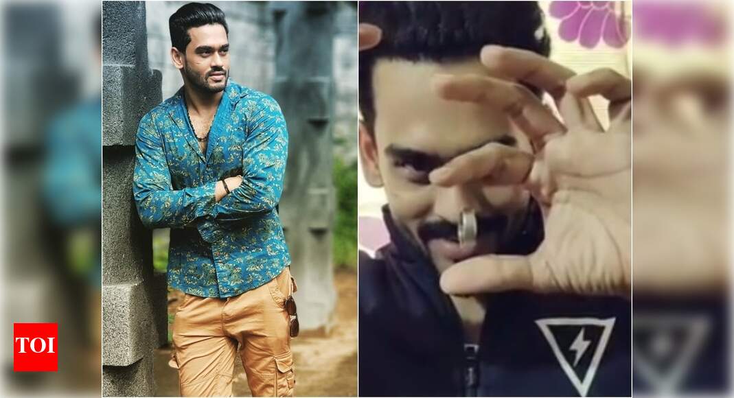 Manjil Virinja Poovu actor Yuva Krishna wows with a sleight of hand ...