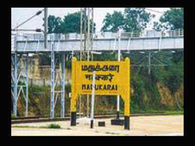 Madukkarai railway station gets advanced signalling system | Coimbatore ...
