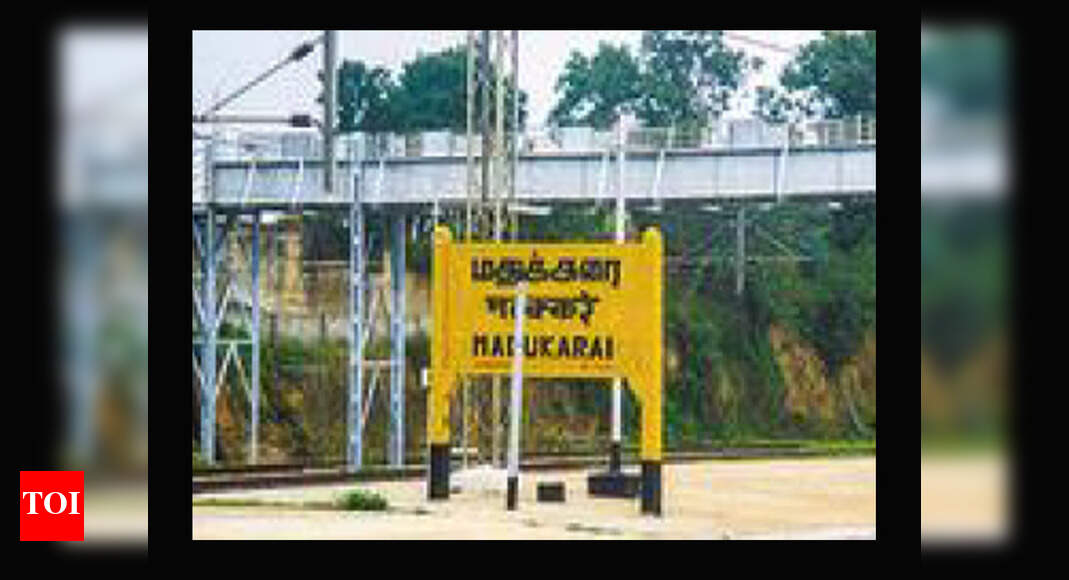 Madukkarai railway station gets advanced signalling system | Coimbatore ...