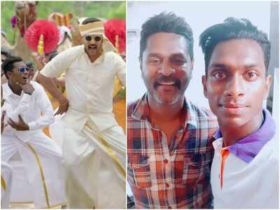 Dance Kerala Dance's Manoj Manu enjoys a fanboy moment with Prabhu Deva ...