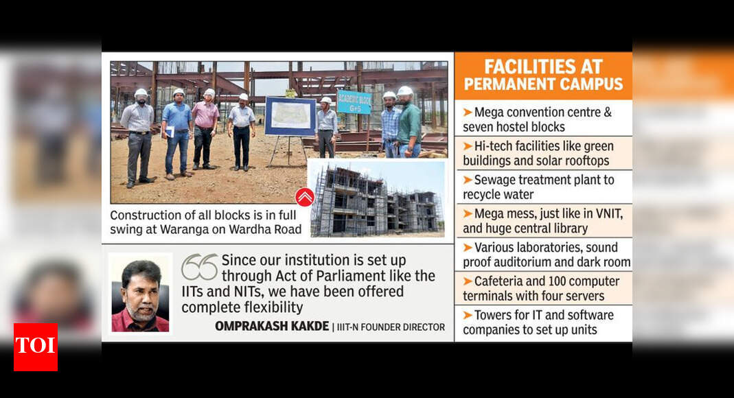 IIIT-N to add 80 EWS quota seats, may shift to own campus by Dec ...