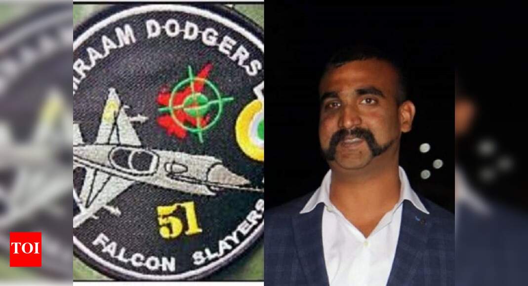Falcon Slayer: Abhinandan Varthaman’s mates get new patch to mark kill ...