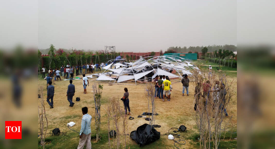 Dust storm, heavy rain damage part of Splitsvilla 12’s Jaipur set ...