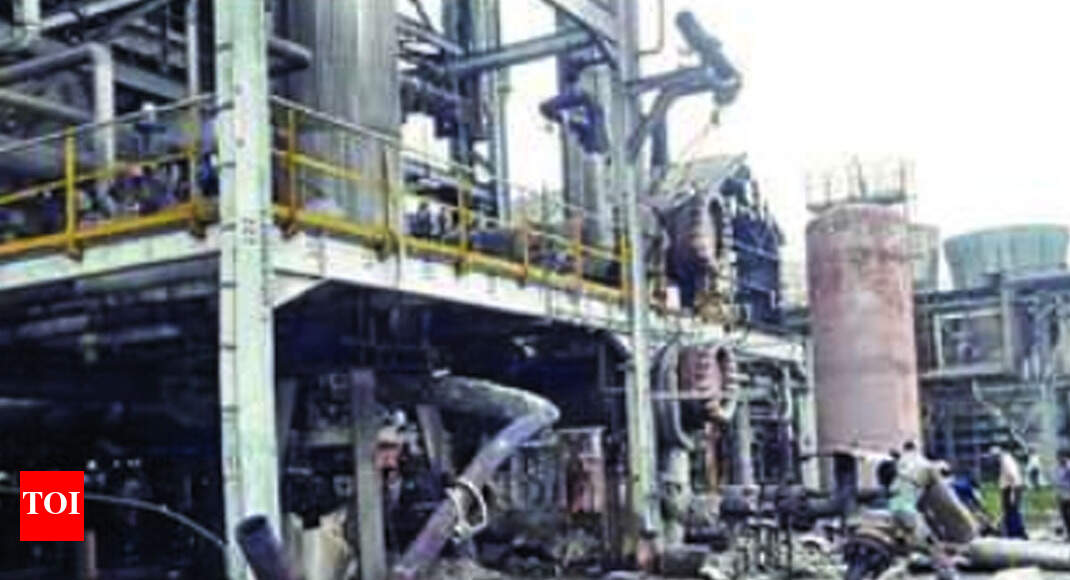 Explosion damages part of Namrup plant | Guwahati News - Times of India