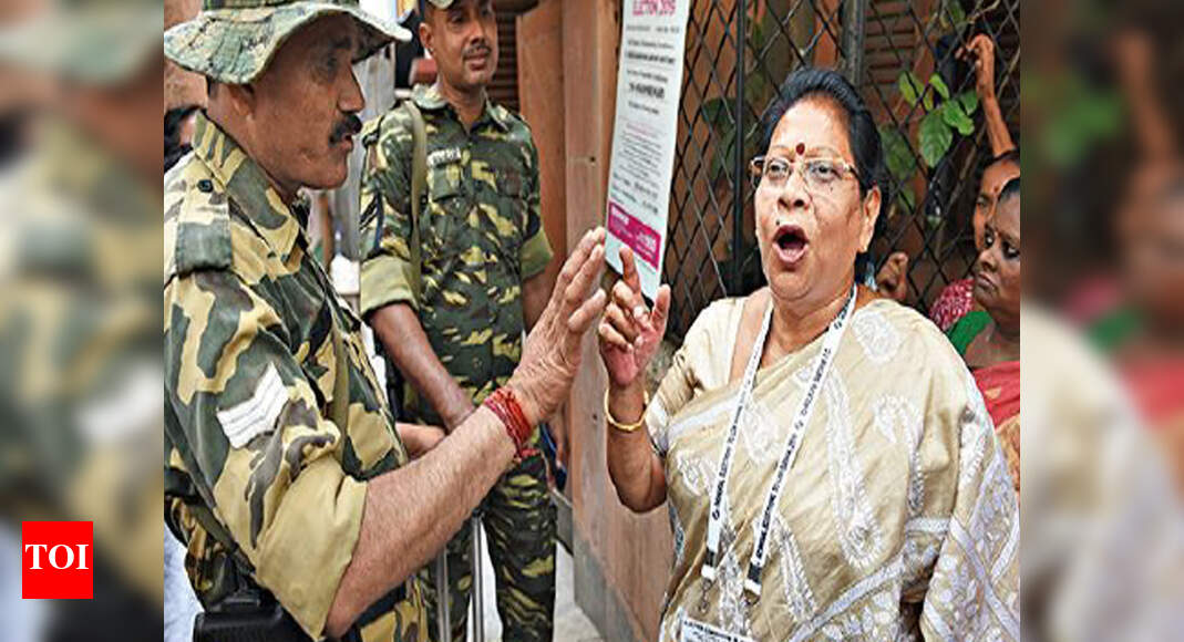 Kin help Mala Roy tackle EVM snags, voter issues | Kolkata News - Times ...