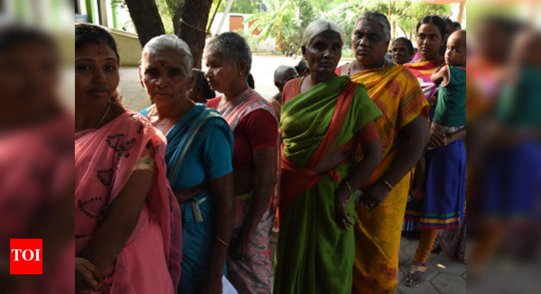 Aravakurichi records 84.33% polling | Trichy News - Times of India