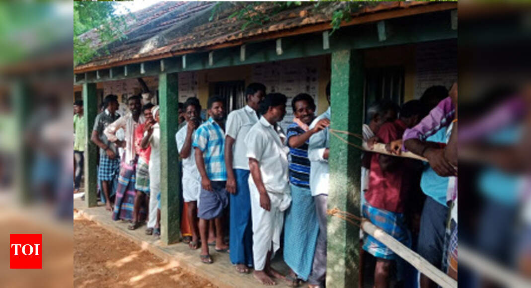 Andipatti booth sees higher voter turnout than Periyakulam | Madurai ...