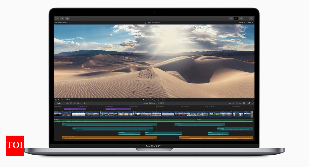 Apple launches its most powerful MacBook Pro laptop - Times of India