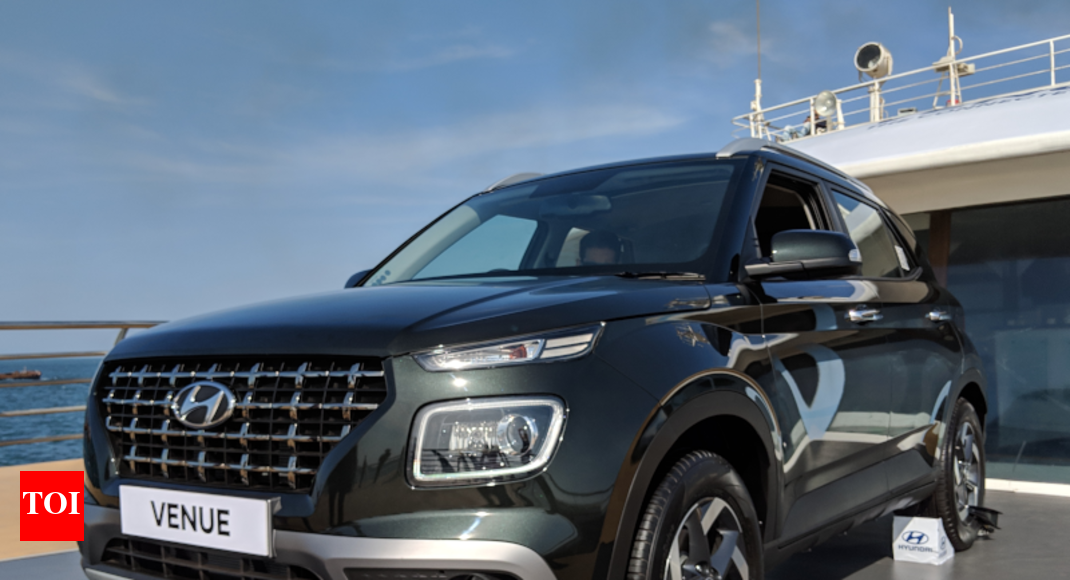 Hyundai debuts in mini SUVs with Venue at Rs 6.5 lakh - Times of India