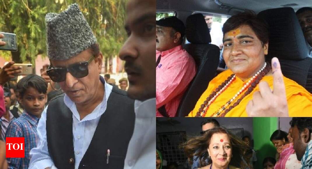 Pragya Thakur, Azam Khan, Moonmoon Sen... those that made headlines ...