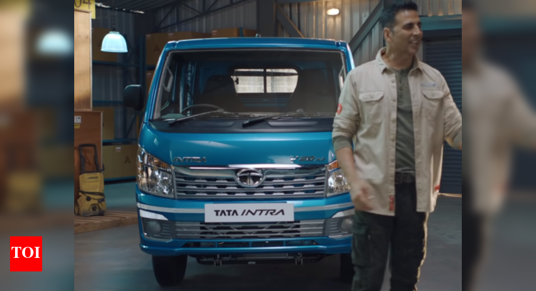 Tata Motors launches compact truck Intra priced at Rs 5.35 lakh - Times ...