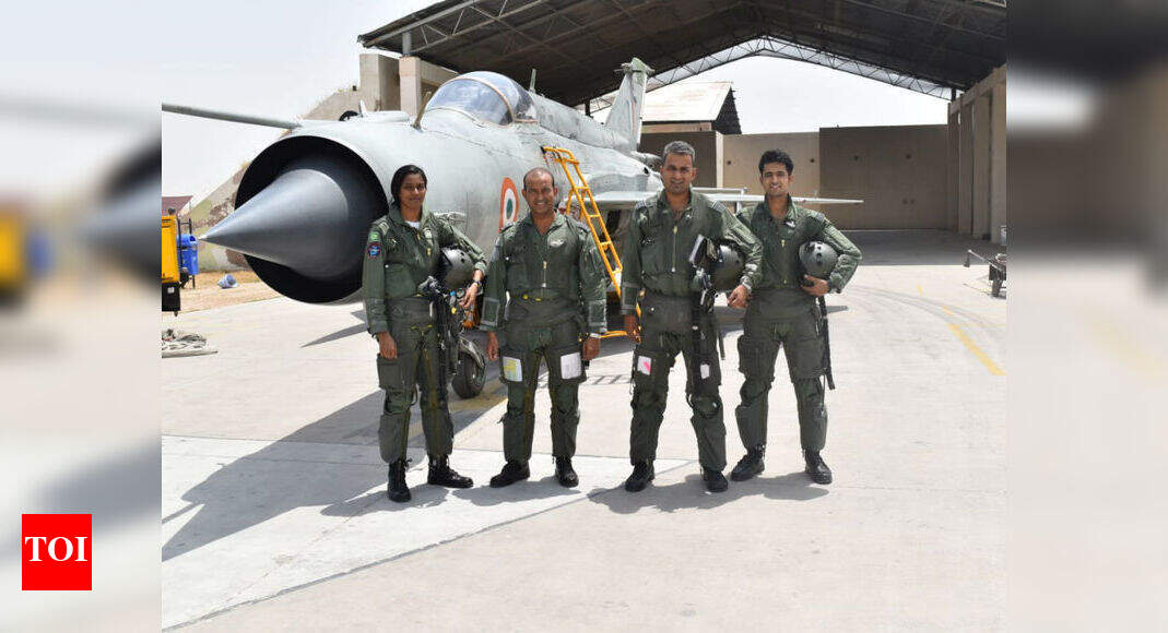 IAF gets its first 'fully ops by day' woman combat pilot | India News ...