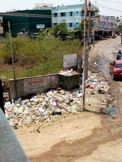 Uncleaned and Garbage being Burnt in public places - Times of India