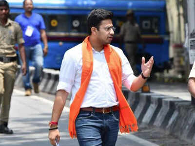 Tejasvi Surya: Bengaluru South BJP candidate Tejasvi Surya leads, says it's PM Modi's victory ...