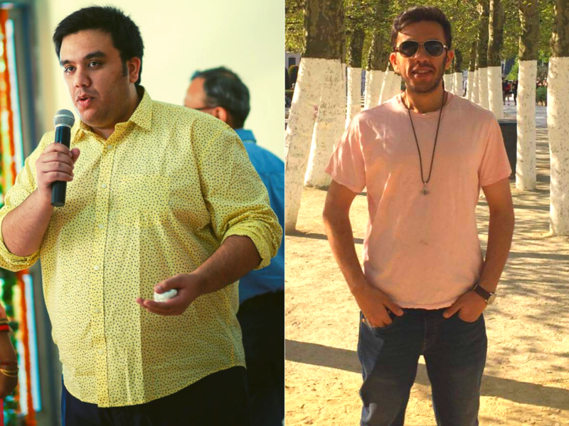 Weight loss: This guy lost a huge 74 kilos in just one year! Know his ...