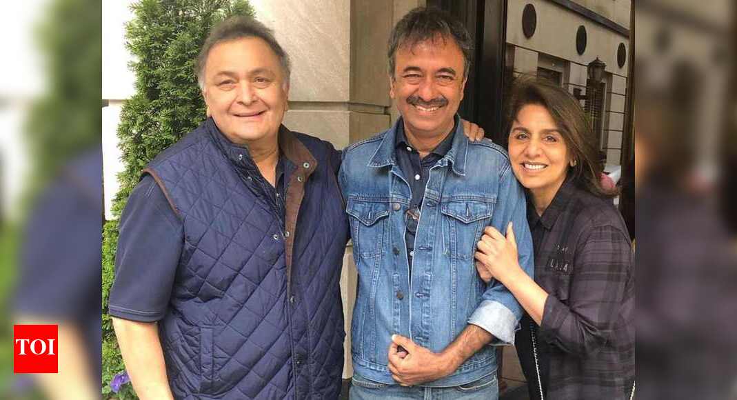 Rajkumar Hirani visits Rishi Kapoor in New York | Hindi Movie News ...