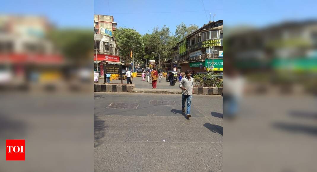 Traffic dept.must provide Zebra crossing - Times of India