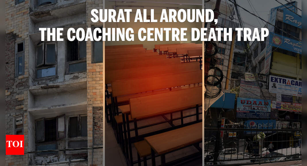 Surat Fire Accident: Surat all around, the coaching centre death trap ...