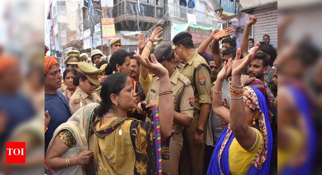 Mathura: Tension prevails after shopkeeper beaten to death from people ...