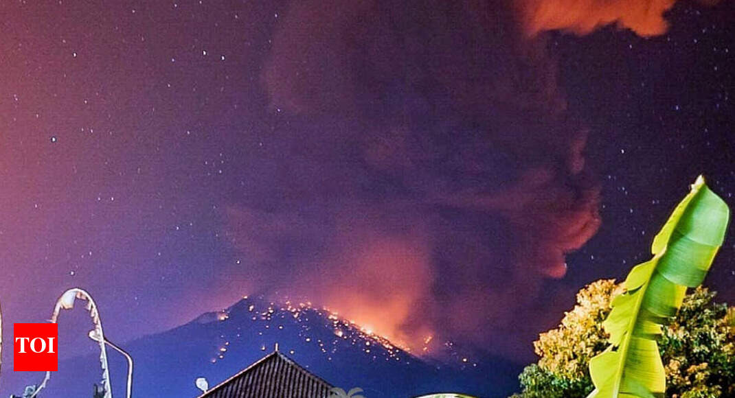 Frequent eruption of volcano affects tourist plans to Bali | Chennai ...