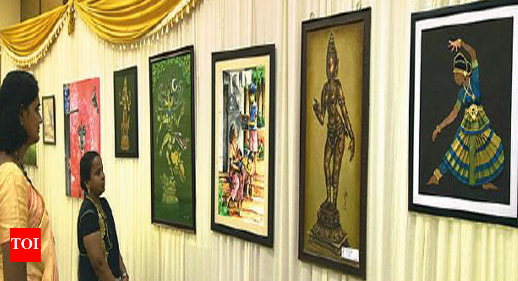 Art exhibition charts beauty of Tamil Nadu | Coimbatore News - Times of ...