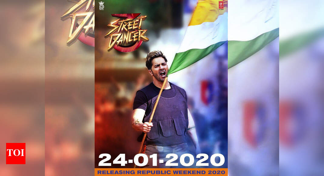 'Street Dancer 3D' first look poster: The Varun Dhawan and Shraddha ...