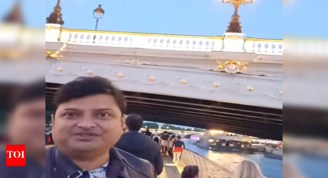 Actor Biswanath Basu enjoys his trip to Paris; watch video - Times of India