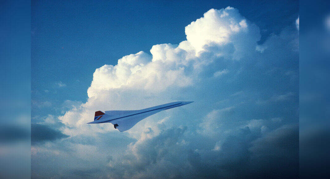 Futuristic travel—supersonic jet between New York and London will take ...