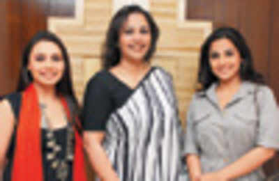 Vidya meets Sabrina Lal | Hindi Movie News - Times of India