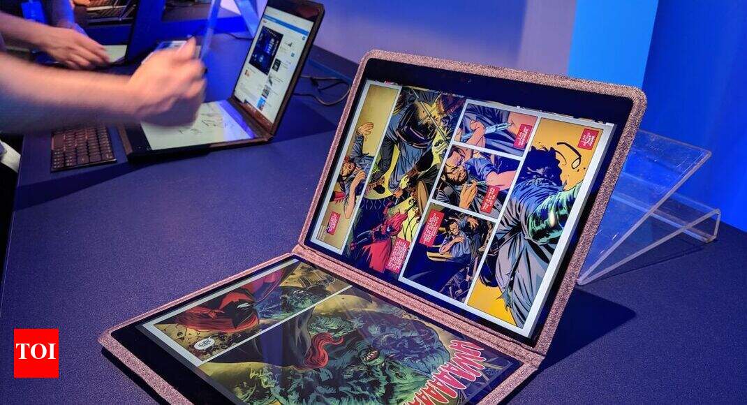 Intel shows dual-screen laptop prototype, reveals modular chipset and ...