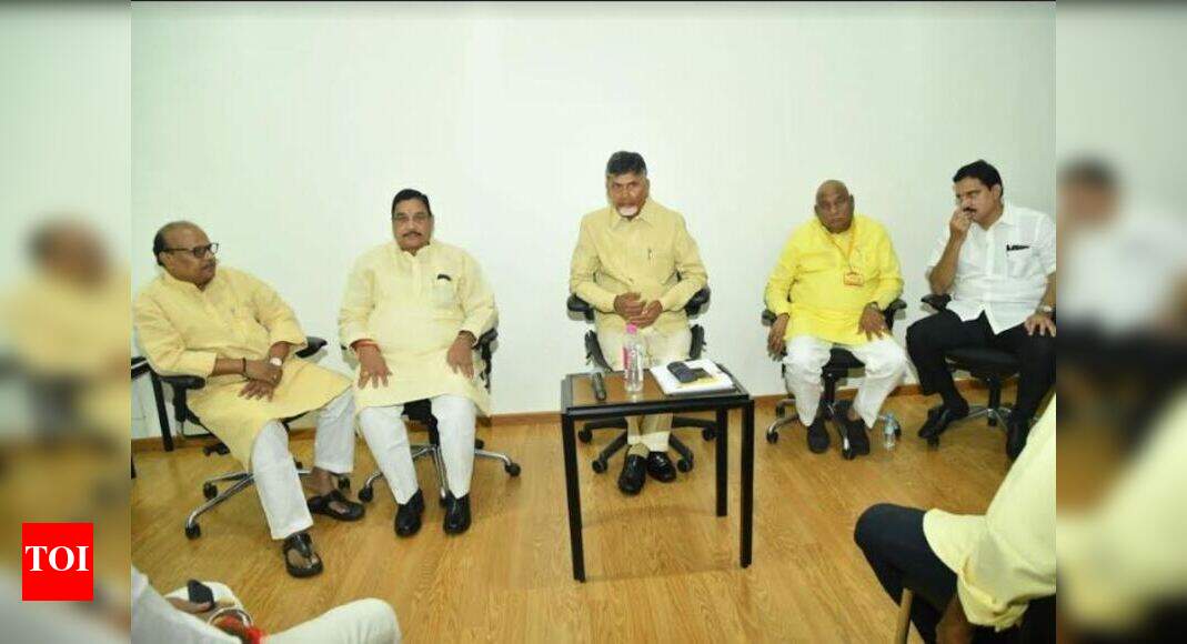 Sympathy factor helped Jaganmohan Reddy sweep polls: Chandrababu Naidu | Amaravati News - Times ...