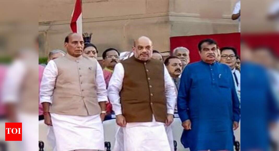 Narendra Modi Swearing-in Ceremony: Highlights | India News - Times of ...