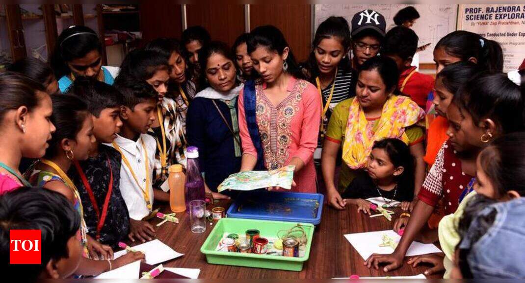 60 underprivileged children learn science with fun at lab | Nagpur News ...