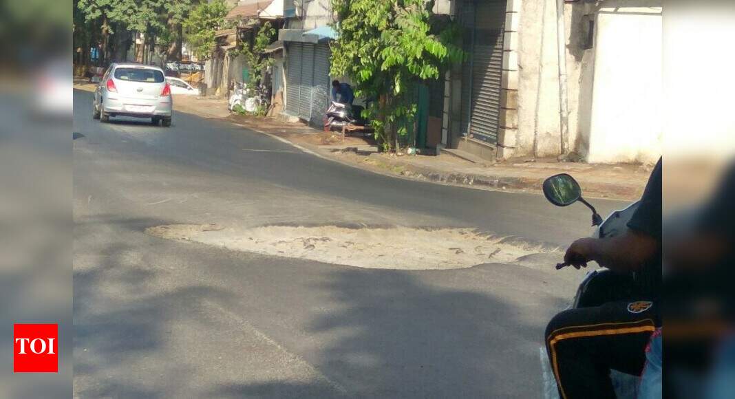 Unsafe Road - Times of India
