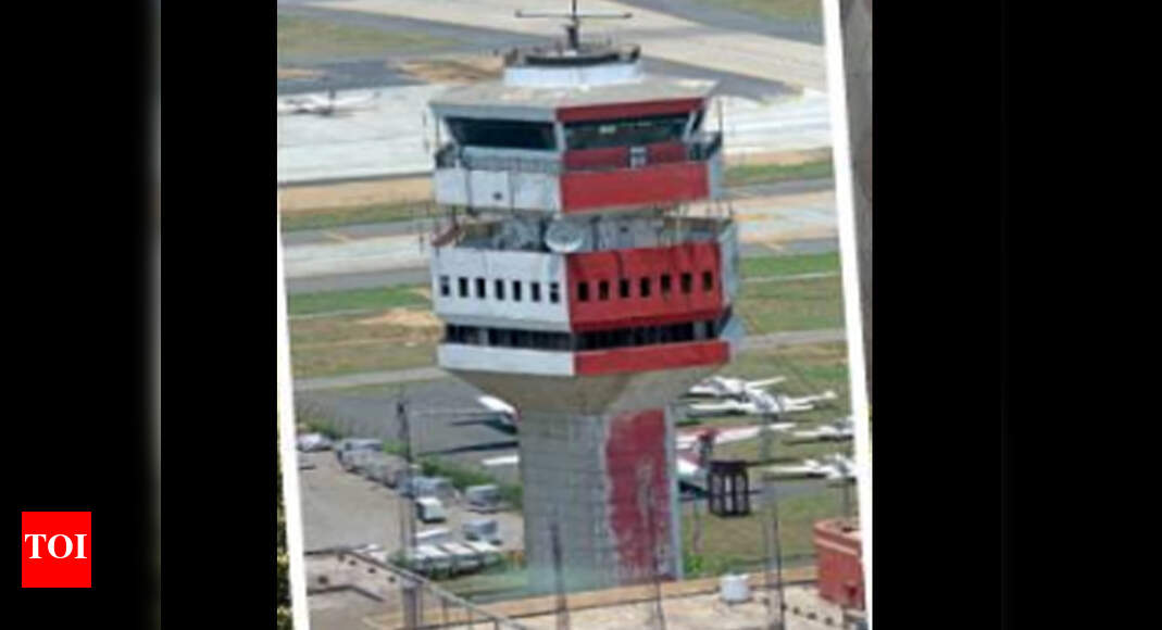 Delhi: From 2-decade-old ATC tower to new: Handing over the baton in ...