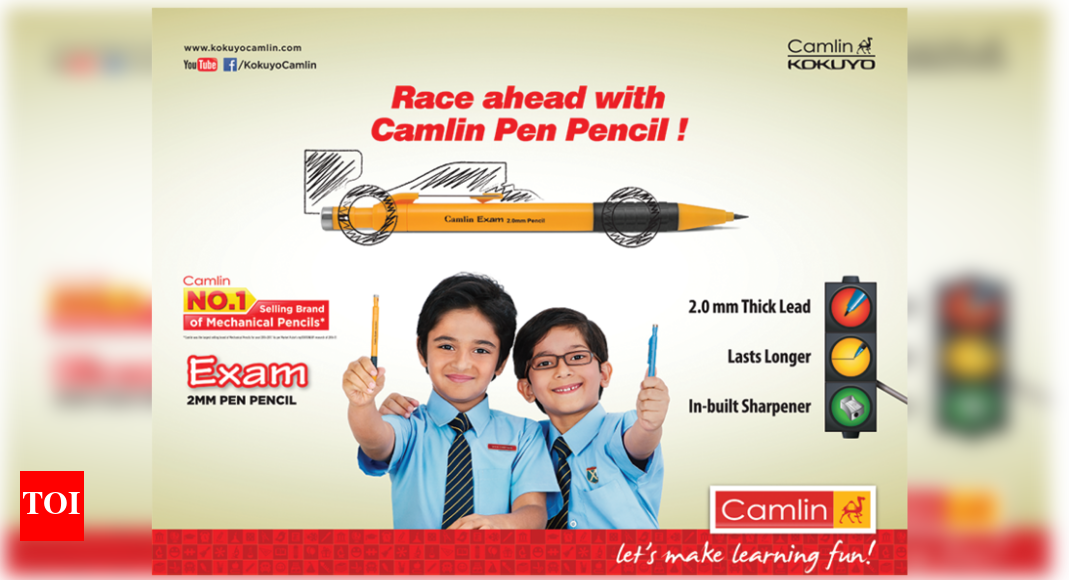 Camlin makes pencil writing fun - Times of India
