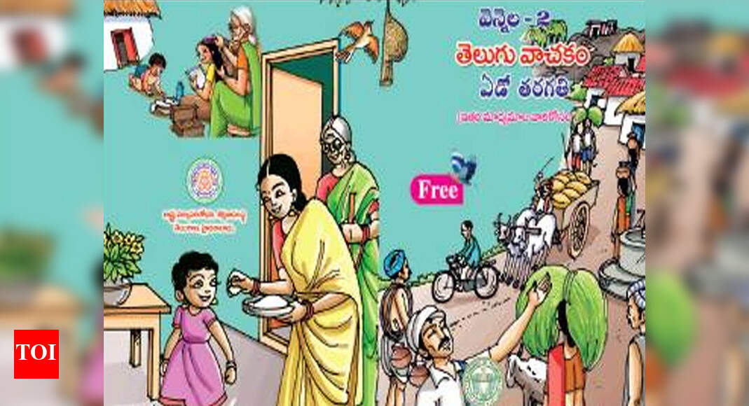 Telangana government dispatches 80,000 Class 2, 7 Telugu books to ...